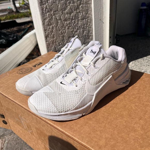 Nike | Shoes | Custom Nike Metcon White | Poshmark